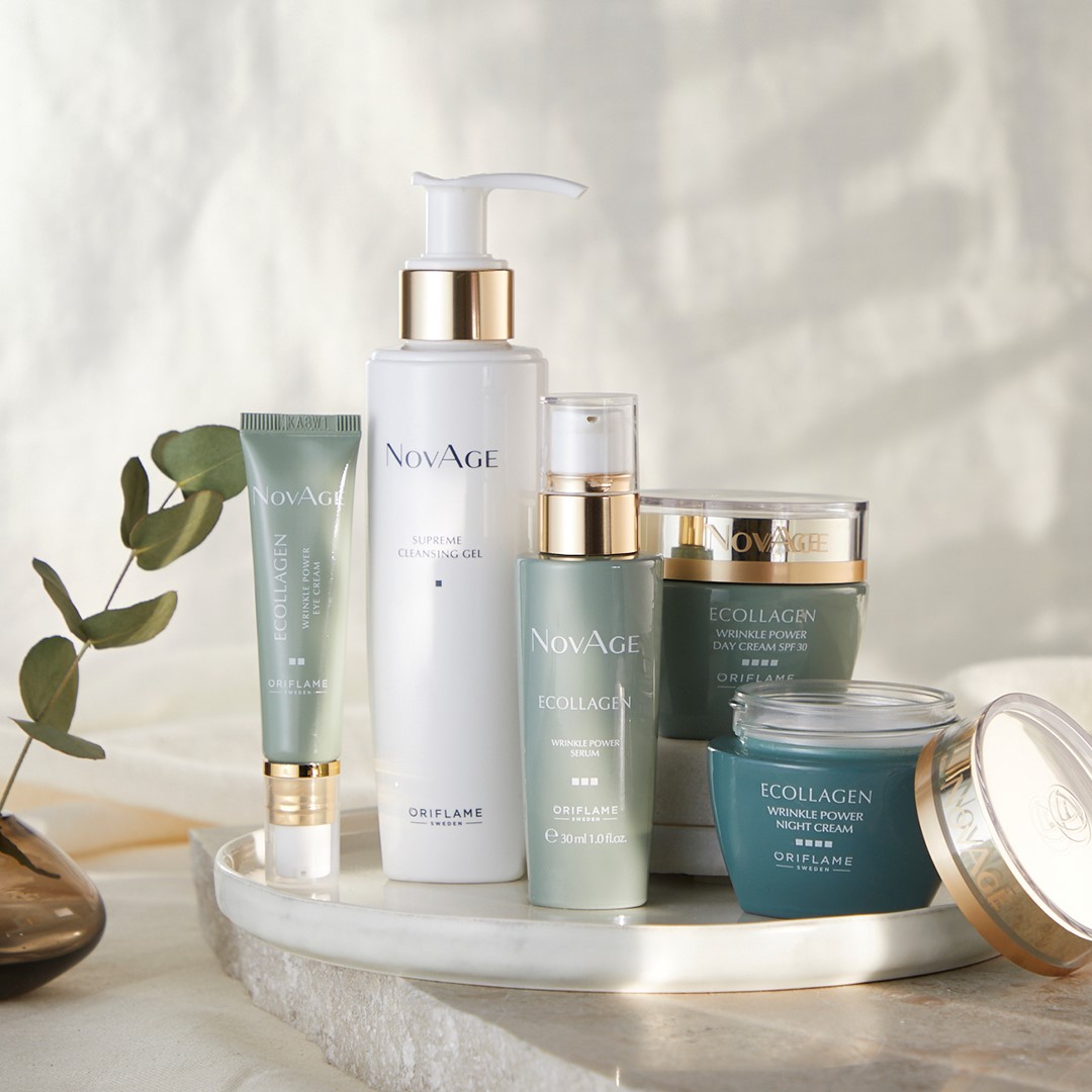 پک ضدچروک رینکل پاور اکلاژن نوایج اوریفلیم Novage SET Oriflame – شیکولات